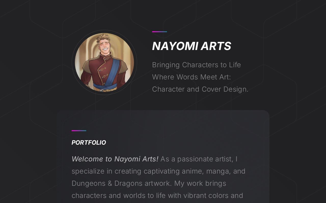 Realistic Style portfolio